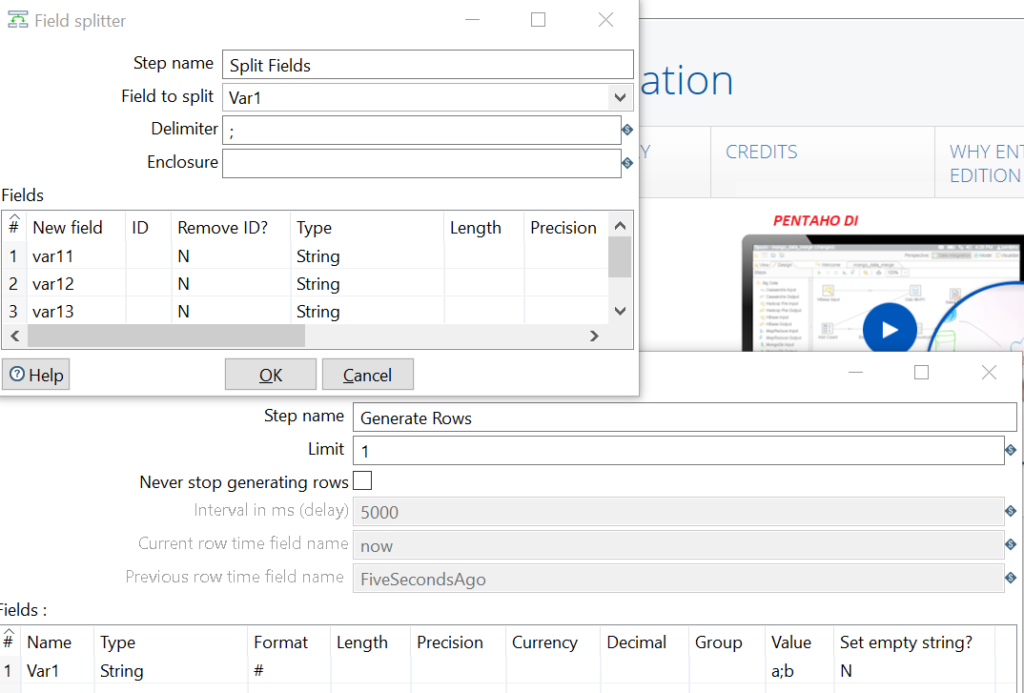 SPLIT FIELDS COMPONENT IN PENTAHO – IT Talkers