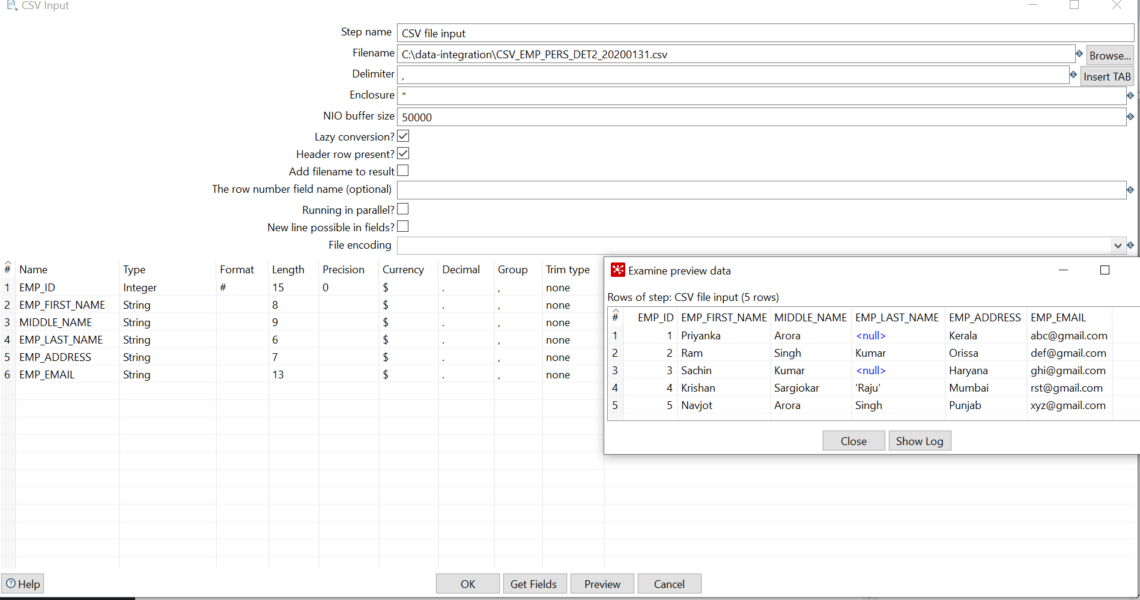 Avro Output in Pentaho – IT Talkers